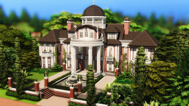 Особняк Classic Manor - загрузить для Симс 4