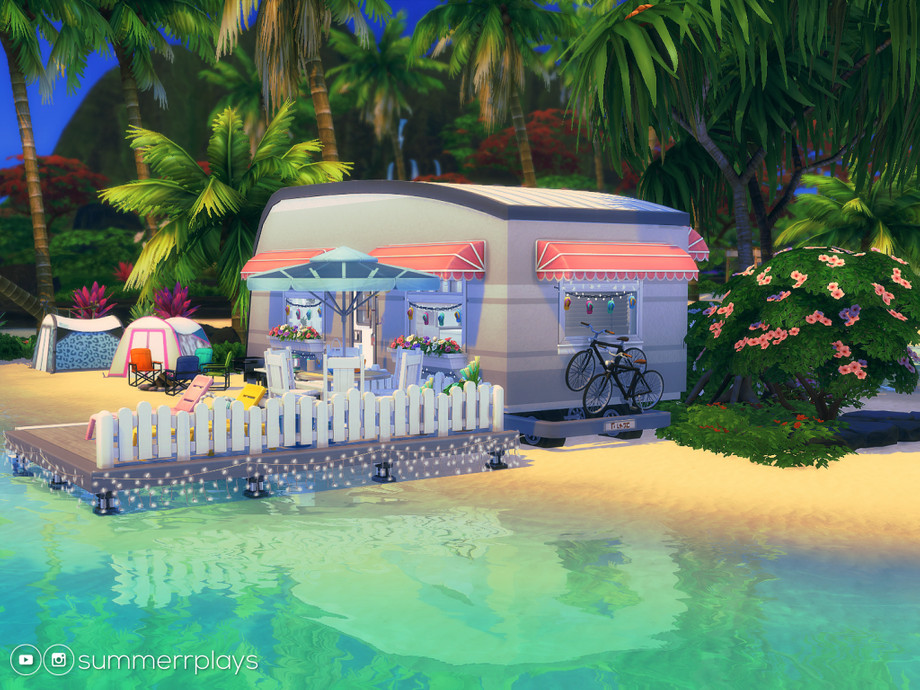 Summer Camper - загрузить для Симс 4