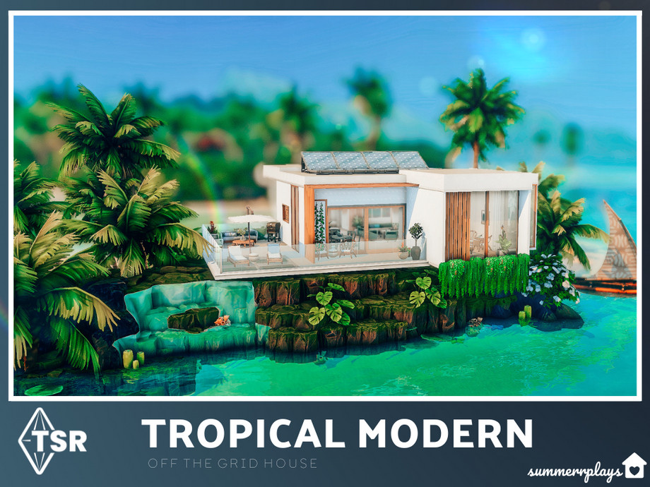 Tropical Modern - загрузить для Симс 4