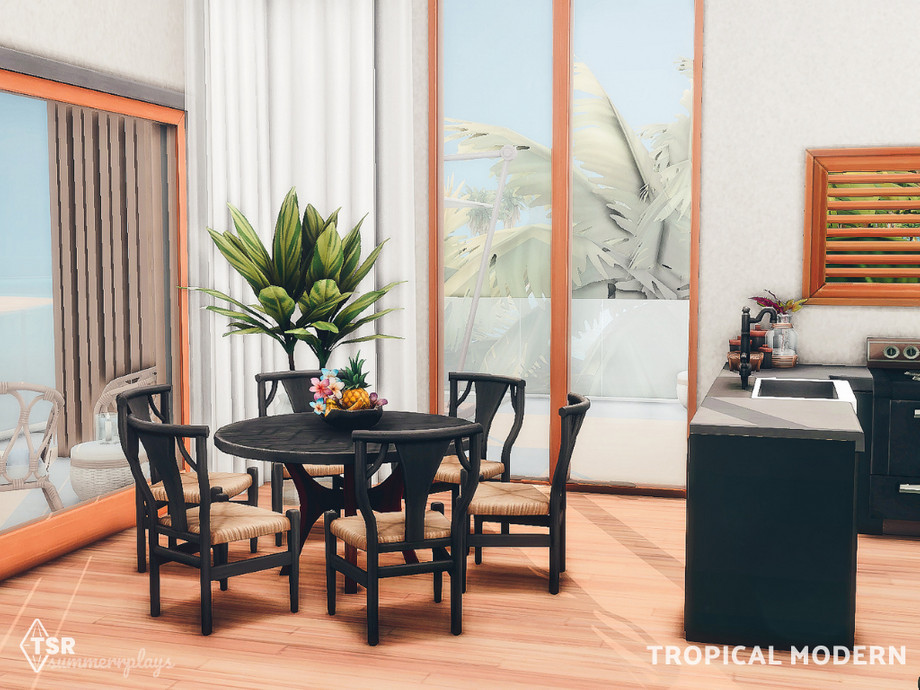 Tropical Modern - загрузить для Симс 4