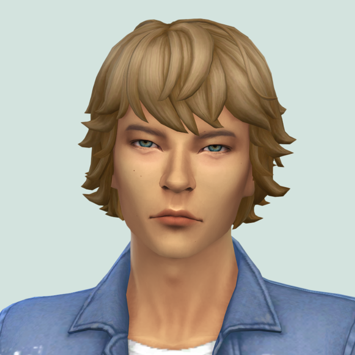 Прическа Cody - загрузить для Симс 4