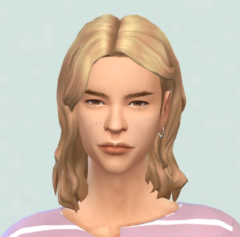 Прическа Ivan - загрузить для Симс 4