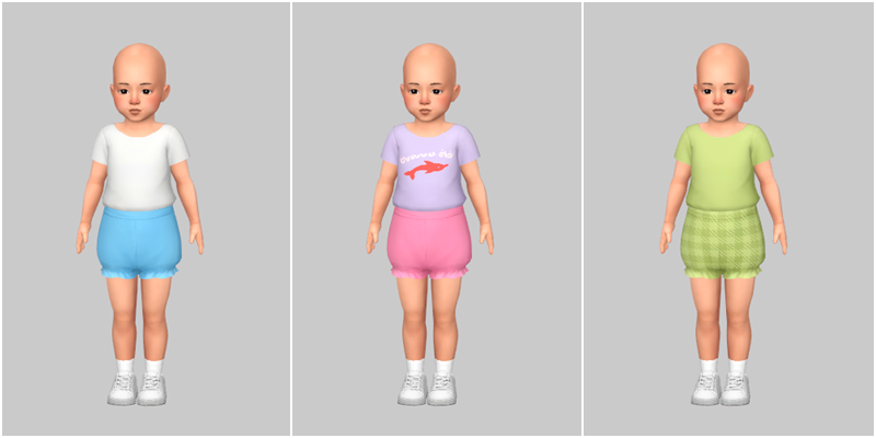 Наряд crayon - загрузить для Симс 4