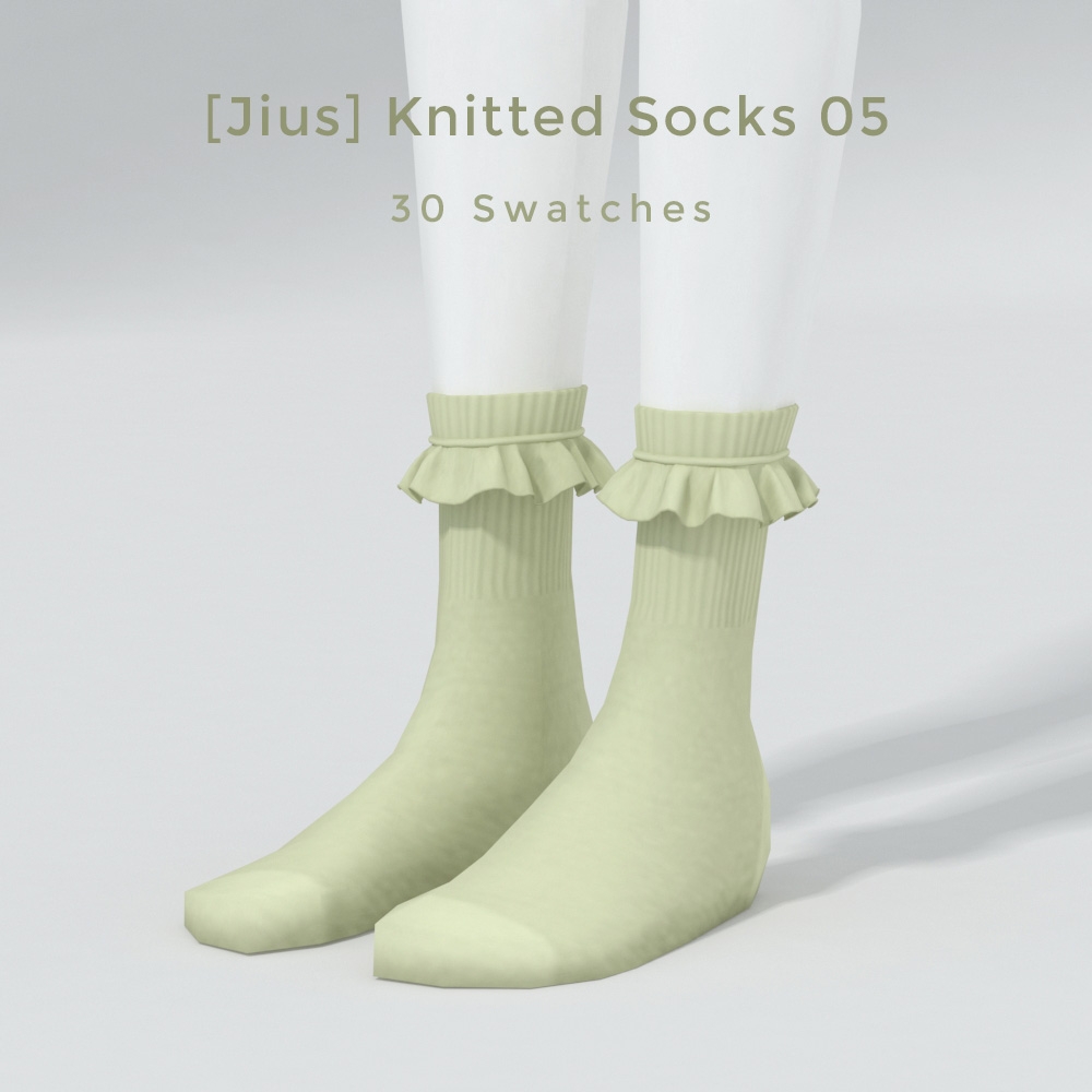 Knitted Socks 05 - загрузить для Симс 4