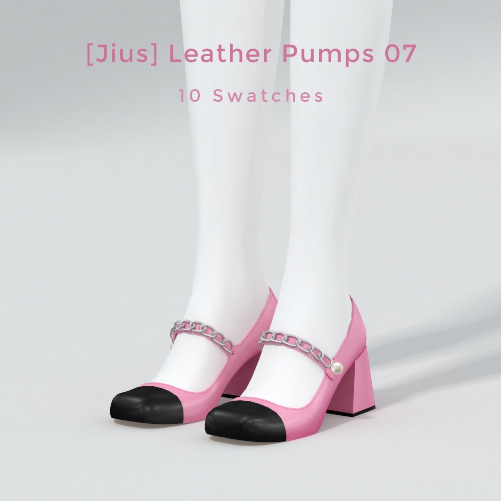 Leather Pumps 07 - загрузить для Симс 4