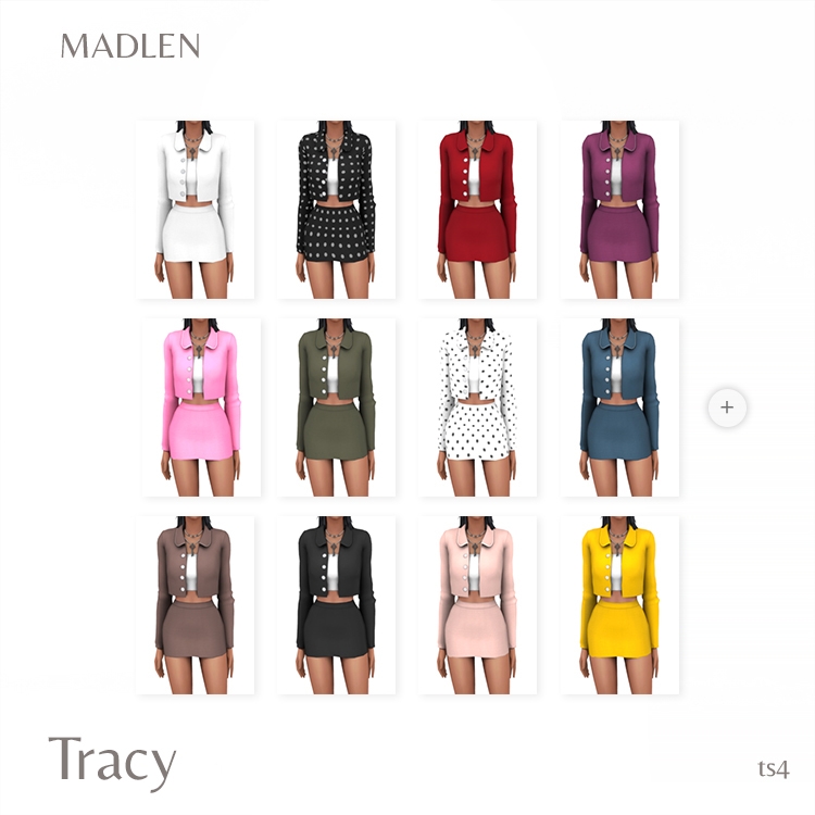 Tracy Outfit - загрузить для Симс 4