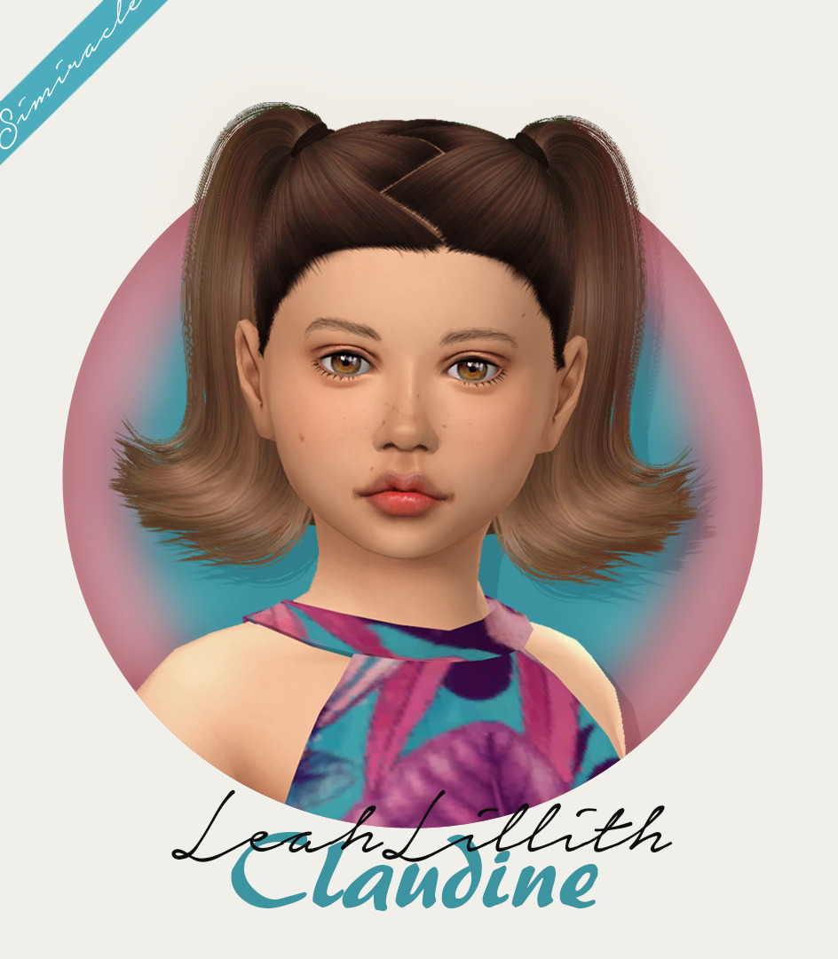 Прическа Leah Lillith - загрузить для Симс 4