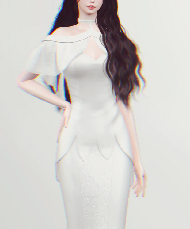 Discipline dress - загрузить для Симс 4