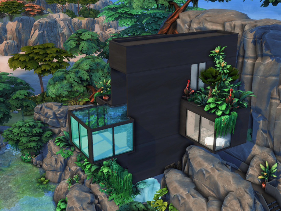 Cliff House - загрузить для Симс 4