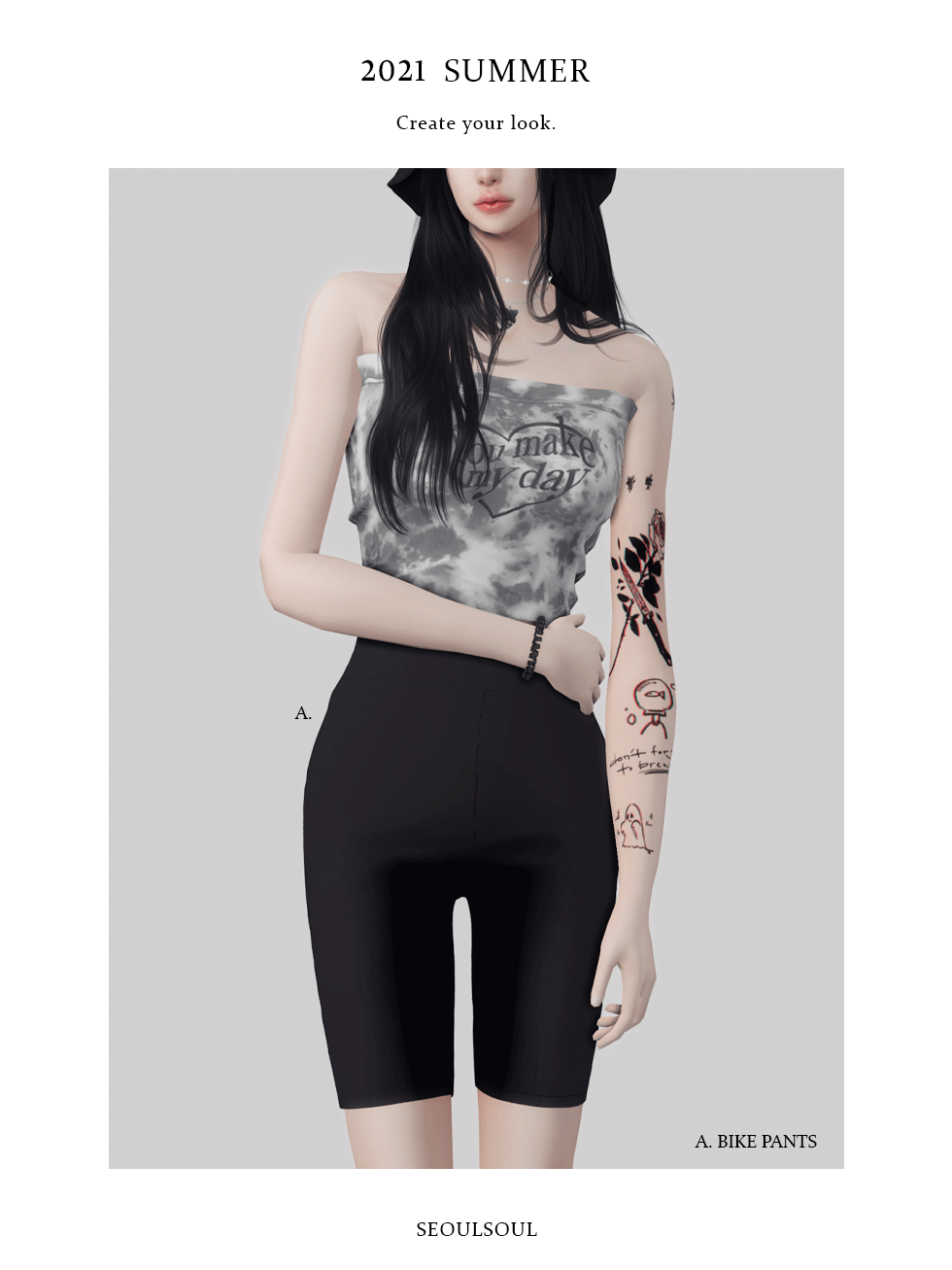 21SUMMER Set - загрузить для Симс 4