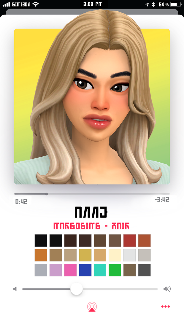 anne recolor - загрузить для Симс 4