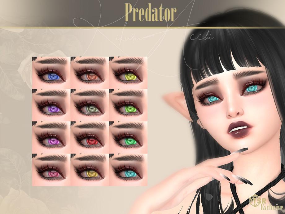 Predator Eyecolor - загрузить для Симс 4