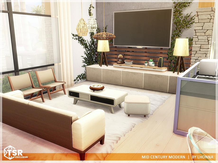 Mid Century Modern - загрузить для Симс 4