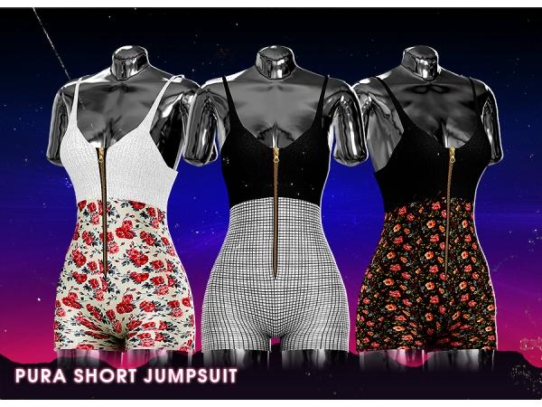 pura dress - загрузить для Симс 4