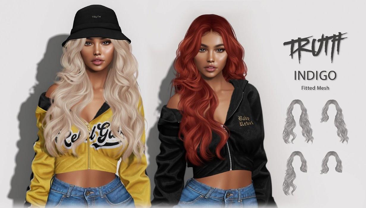 Прическа Indigo - загрузить для Симс 4