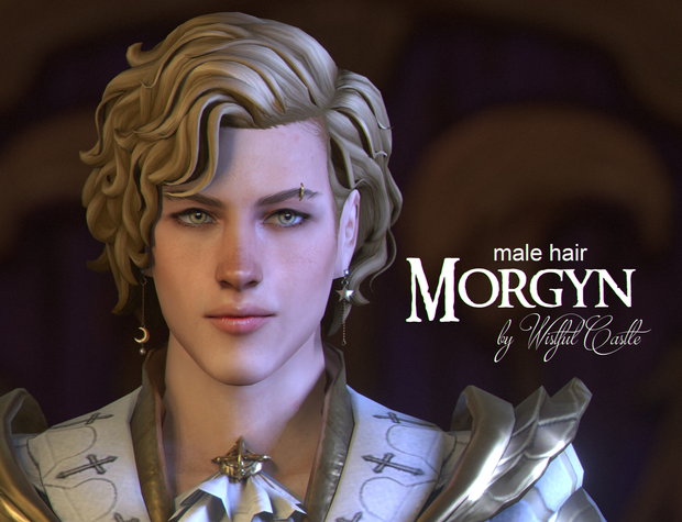 Прическа Morgyn - загрузить для Симс 4