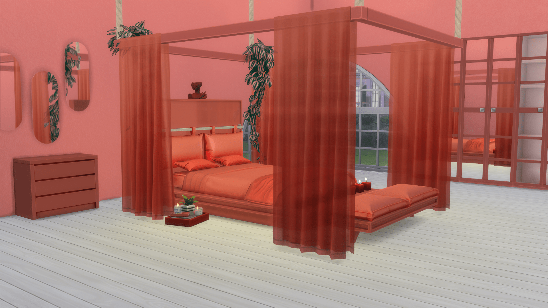 Набор объектов Eliza для спальни - загрузить для Симс 4