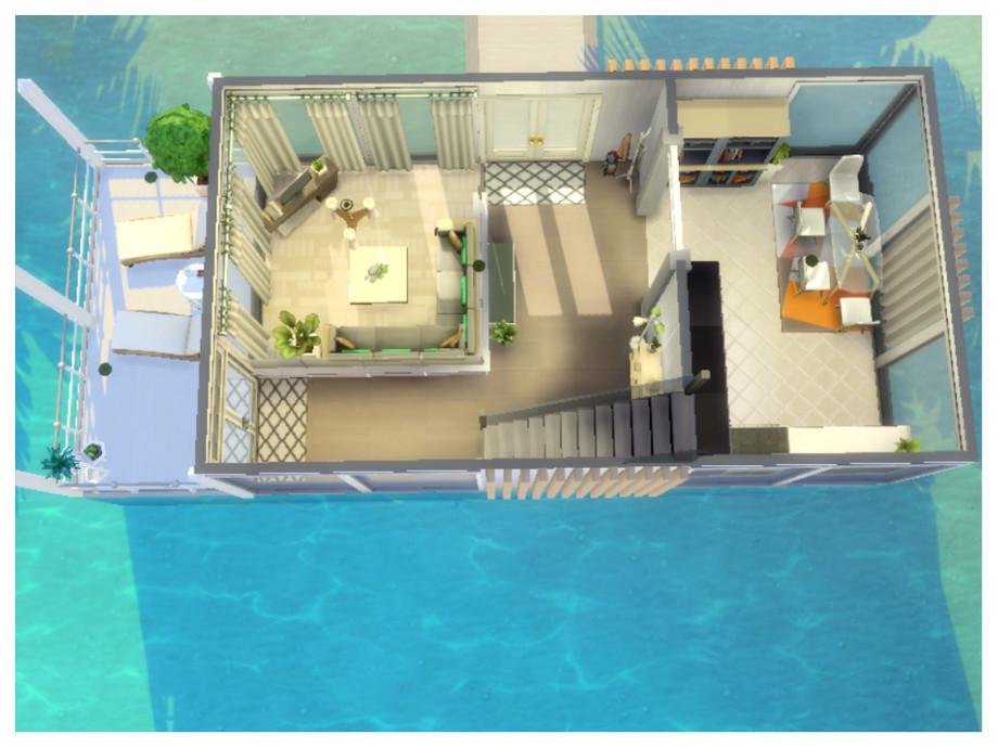 Modern Boathouse - загрузить для Симс 4