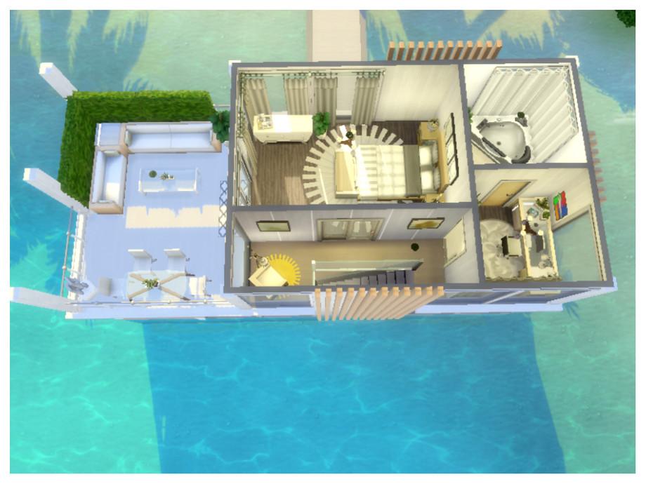 Modern Boathouse - загрузить для Симс 4