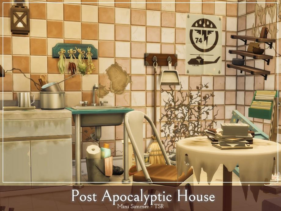 Post Apocalyptic House - загрузить для Симс 4
