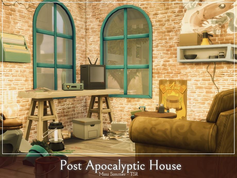 Post Apocalyptic House - загрузить для Симс 4