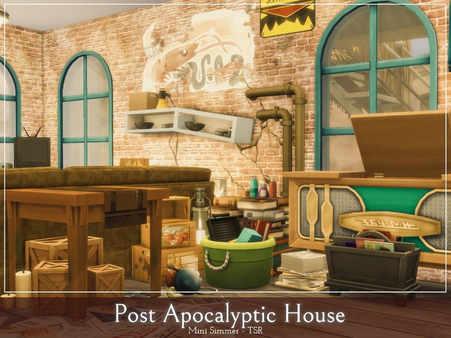 Post Apocalyptic House - загрузить для Симс 4