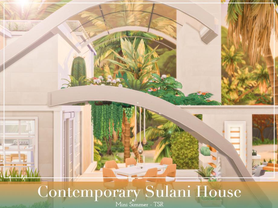 Contemporary Sulani House - загрузить для Симс 4