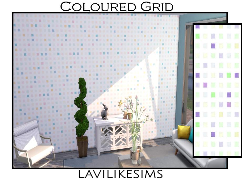 Color Grid - загрузить для Симс 4