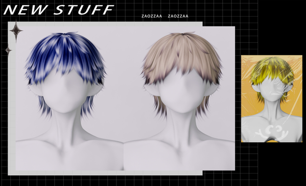 Denji Hair - загрузить для Симс 4