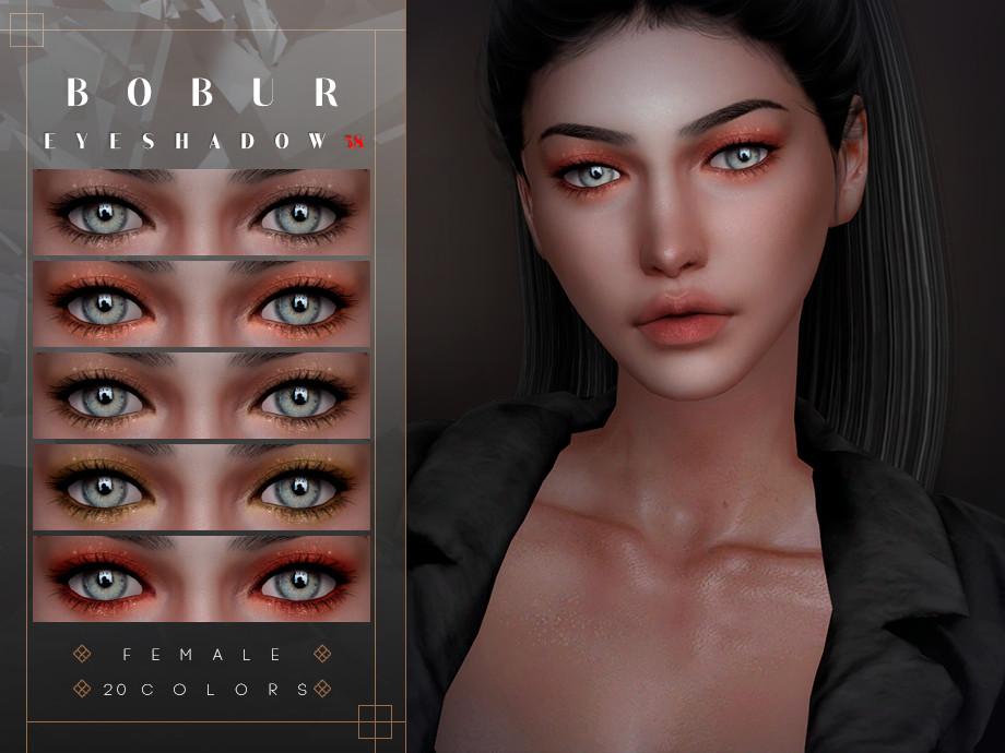 Shiny Eyeshadows - загрузить для Симс 4
