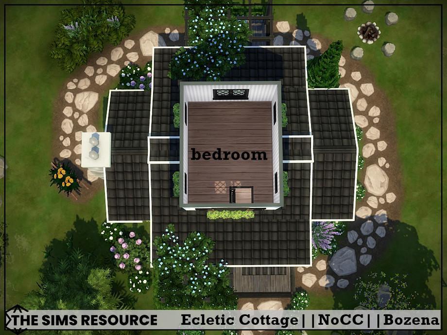 Ecletic Cottage - Shell - загрузить для Симс 4