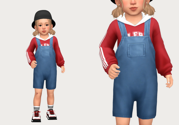 clio overalls - загрузить для Симс 4