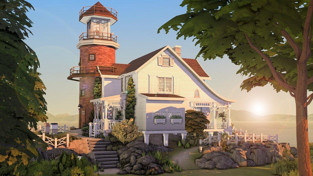 Lighthouse Family Home - загрузить для Симс 4