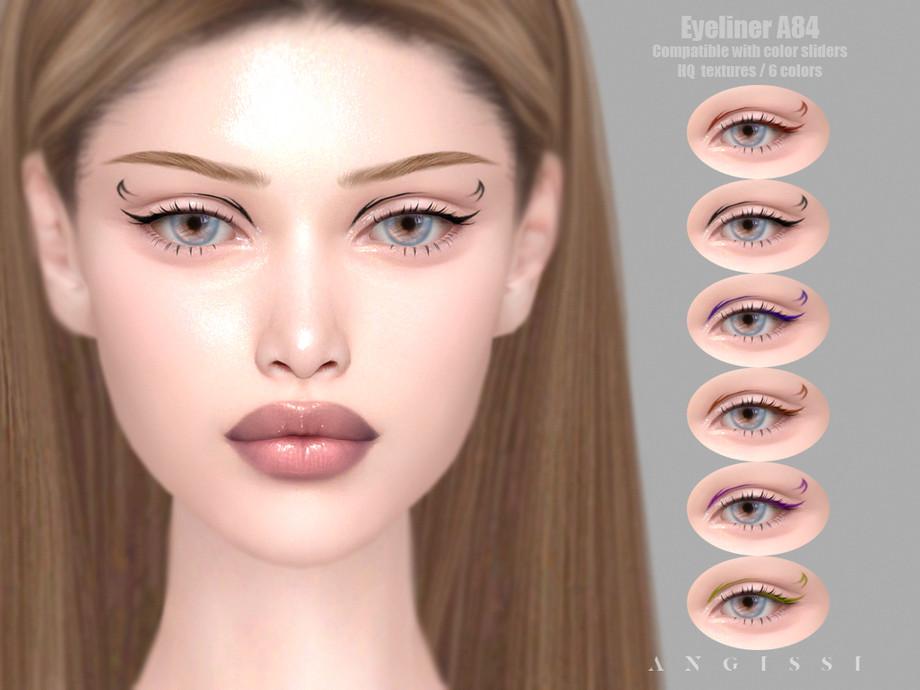 Eyeliner A84 - загрузить для Симс 4