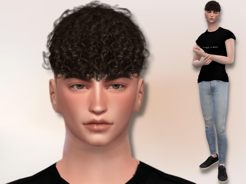 Сим Elijah Cross - загрузить для Симс 4