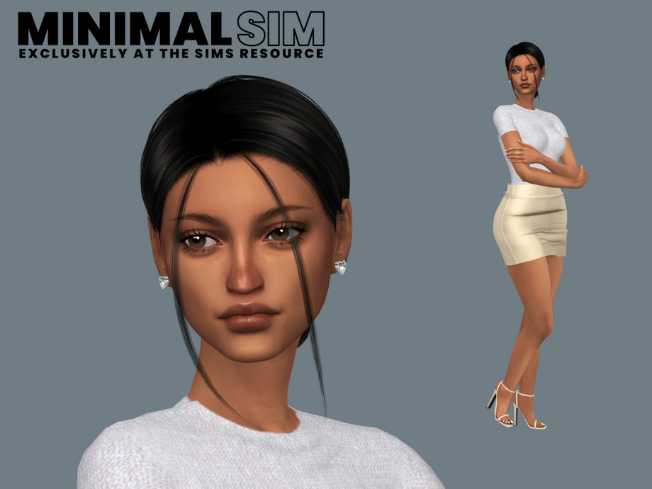 Готовый персонаж Айша Касим - загрузить для Симс 4